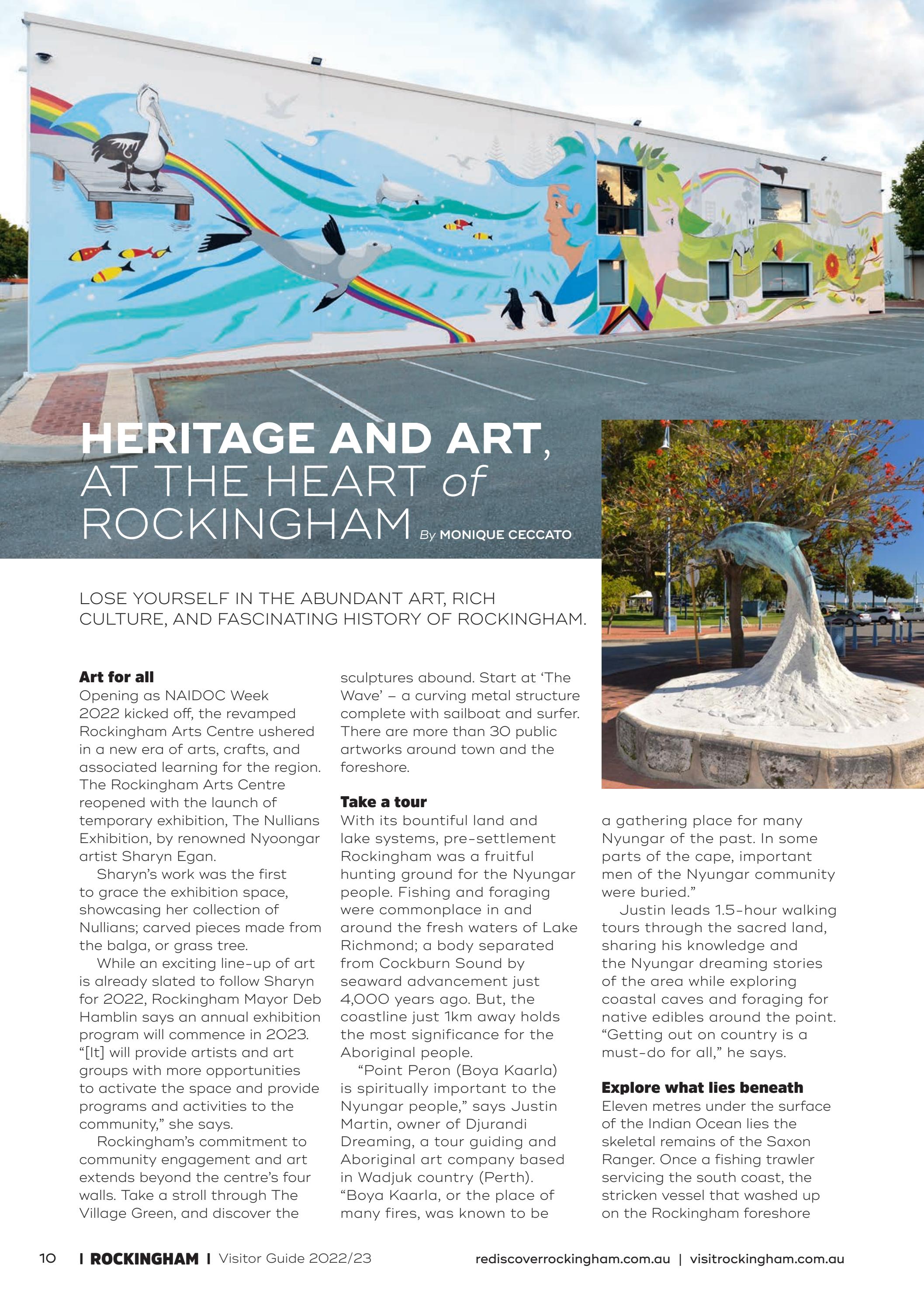 Heritage and Art at the Heart of Rockingham | Brand USA