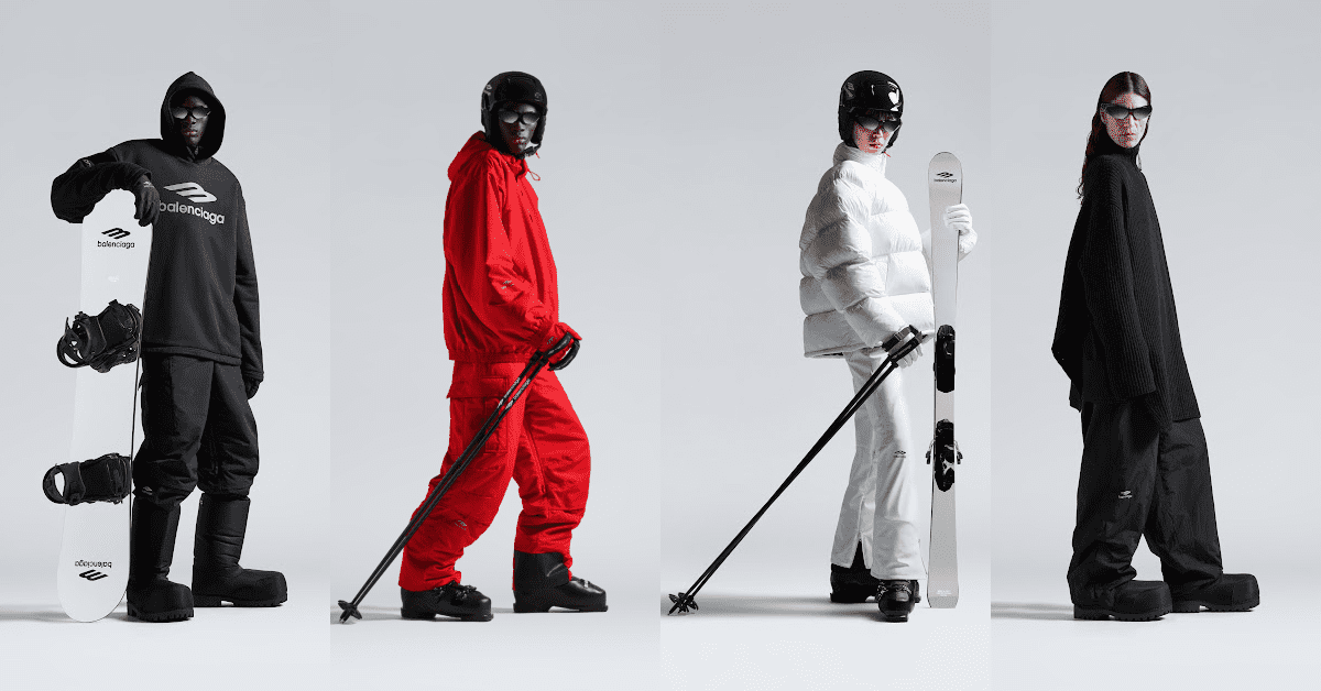 Balenciaga launch high end ski and board collection including $8500 ...